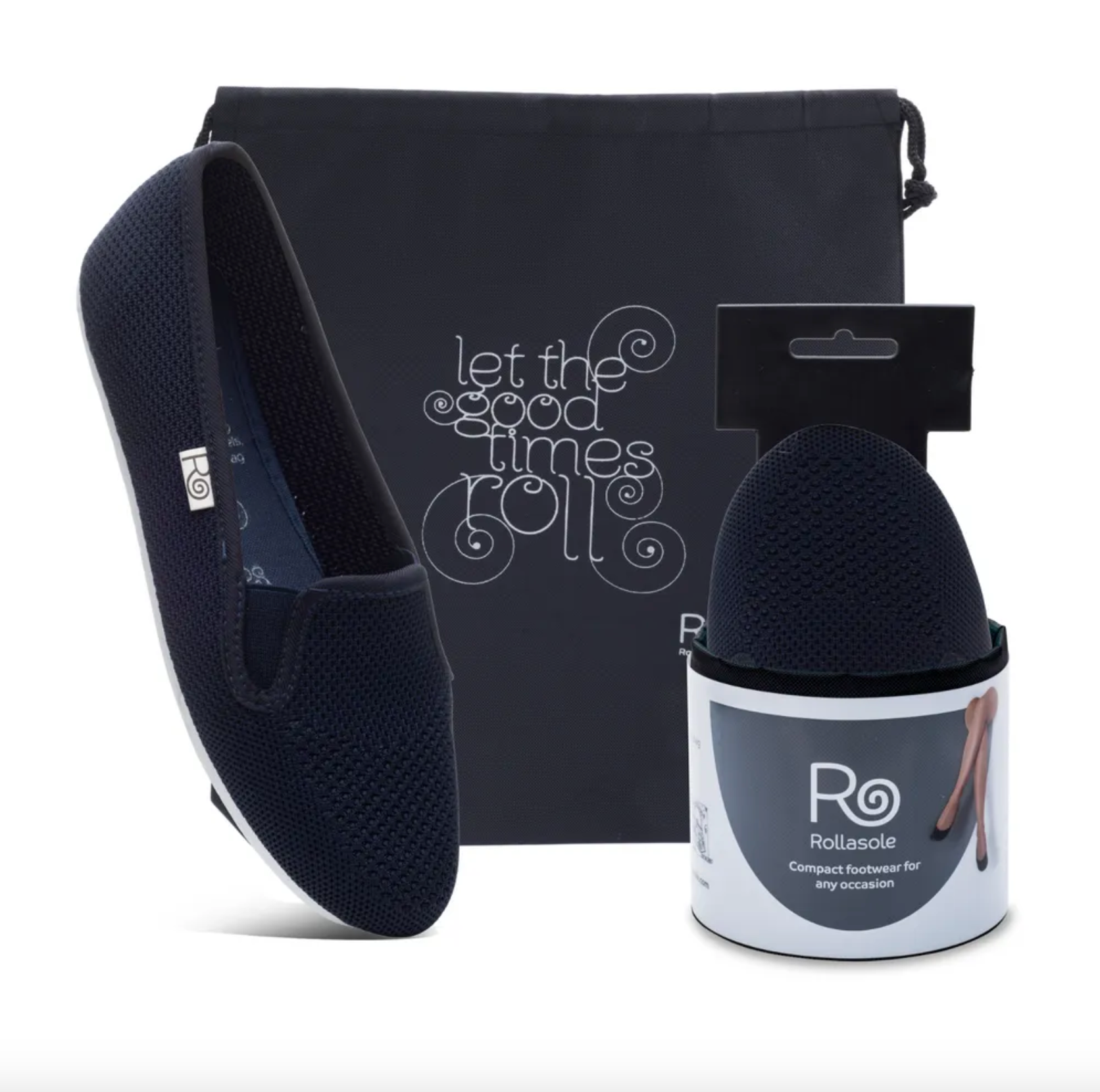 The Perfect Summer Slip On Sneaker - Navy "Blue Moon" {Rollasole ...